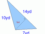 Math Practice Problems Triangle Area